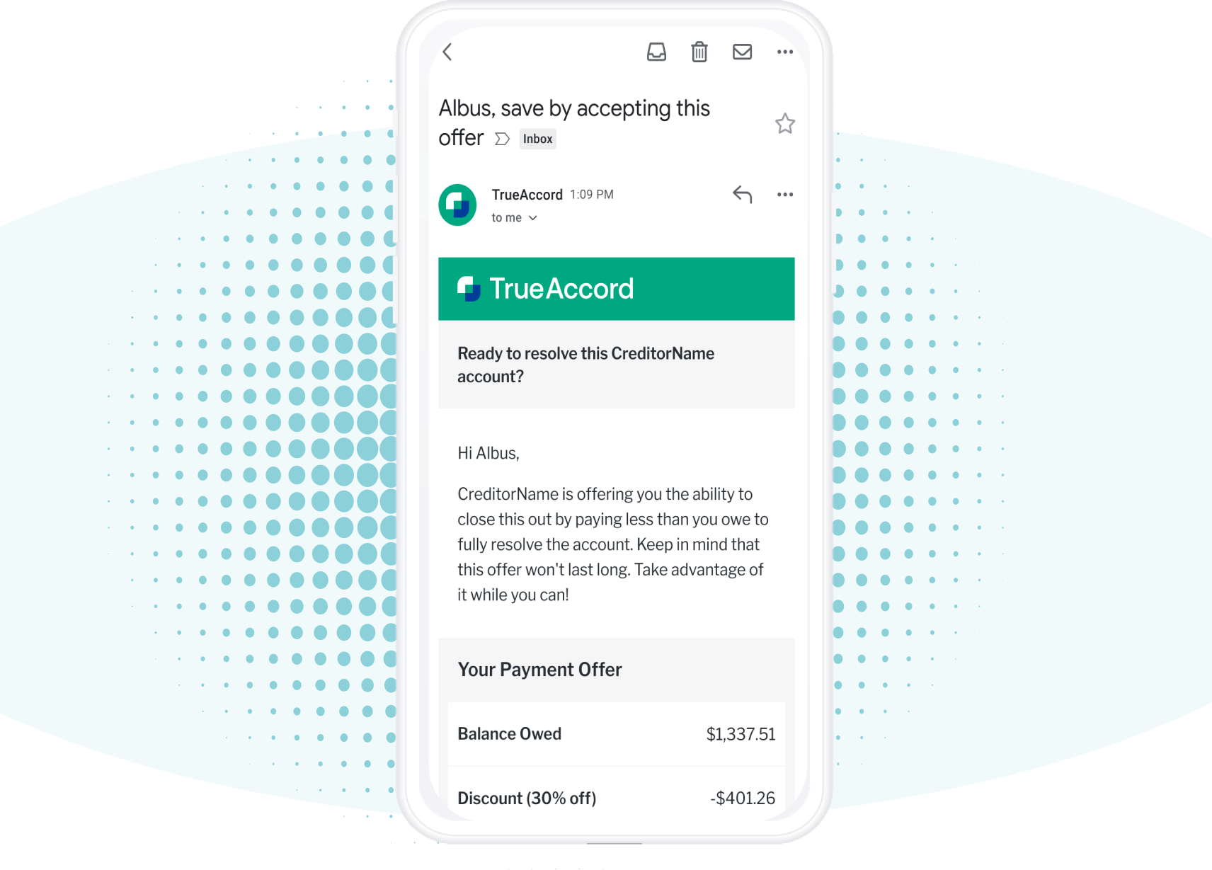 TrueAccord for Consumers